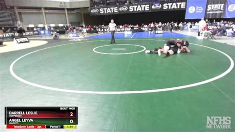 1a 215 Lbs 1st Place Match Darrell Leslie Toppenish Vs Angel Leyva Wapato