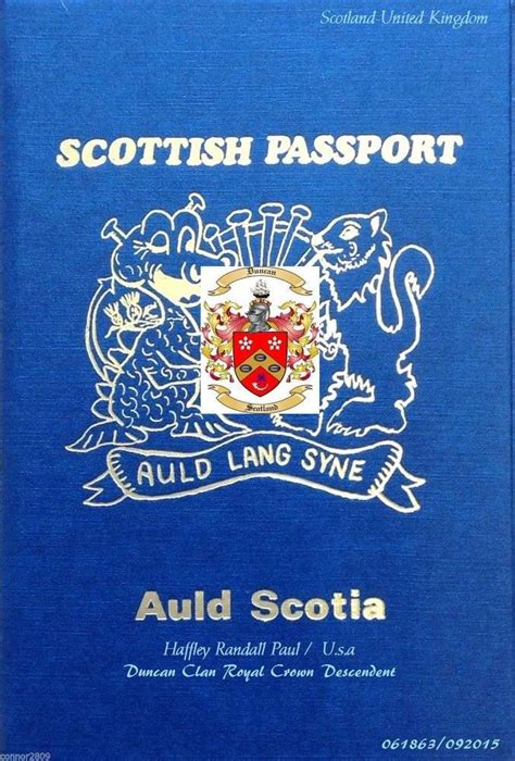My Scotland Scottish Albannach Passport Scottish Ts