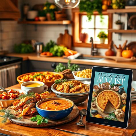 August 2025 Recipe Drop Discover Irresistible Seasonal