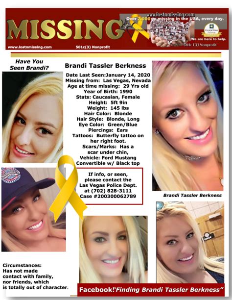 Brandi Tassler Berkness Jan 14 2020 Las Vegas Nv