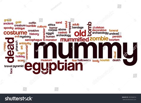 Mummy Word Cloud Stock Illustration 302366816 Shutterstock