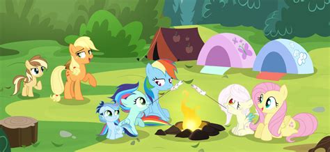 Mlp Next Gen Camping With Moms By Velveagicsentryyt On Deviantart