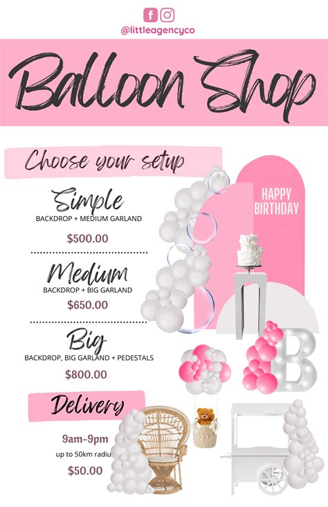 Fully Customizable Balloon Menu Artofit