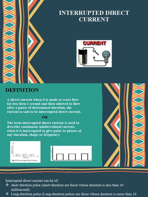 Interrupted Direct Current Pdf Muscle Contraction Action Potential