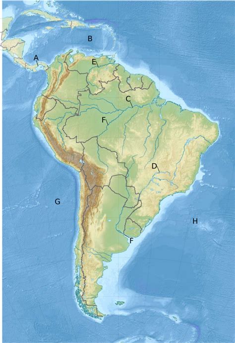 South American Rivers Map Dive Into The Mesmerizing River💧network