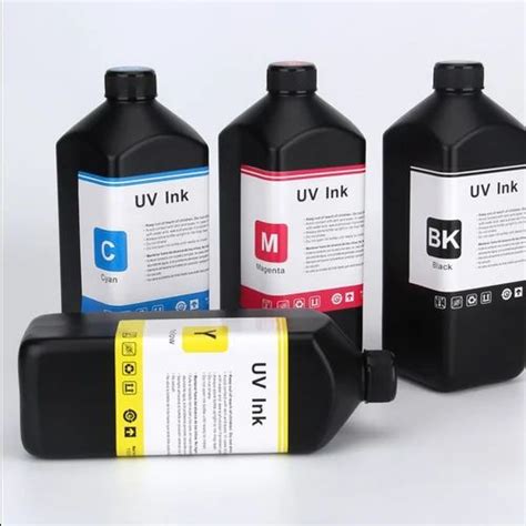 1 Liter Uv Ink Cmyk At ₹ 3500litre Uv Printing Consumables In