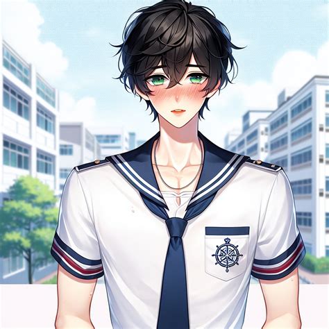 Anime Babe Blushing Anime Babe Drawn Fanart