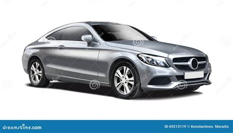 Mercedes S Class Side View Isolated On White Stock Image Image Of