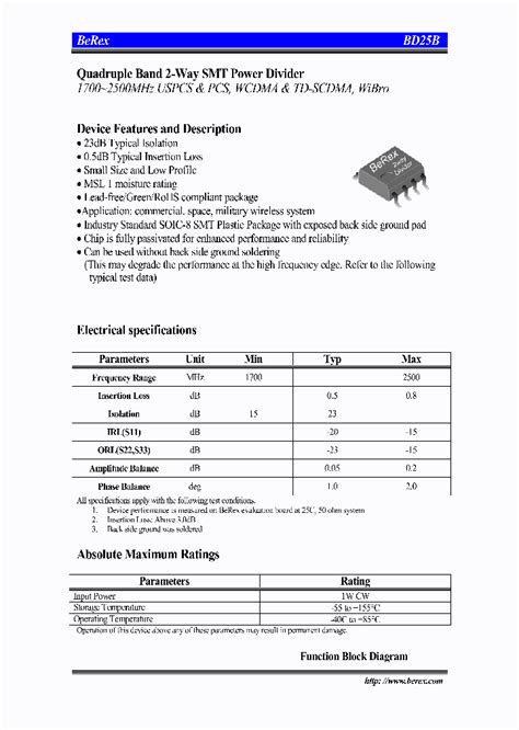 BD25B_8839715.PDF Datasheet Download --- IC-ON-LINE