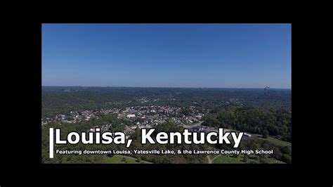 Flying Around Louisa Kentucky 4k Youtube