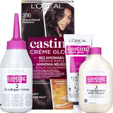 LorÉal Paris Casting Crème Gloss Farba Na Vlasy 316 Tmavá Fialová 1 Ks Mojadmsk