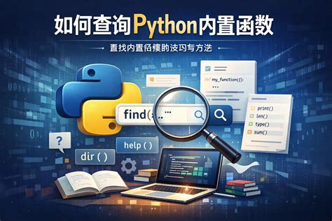 如何查询python内置函数