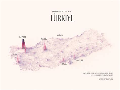 Population Density Maps By Terence Fosstodon Theinspiration Com