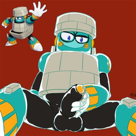 Rule 34 1boy Block Man Blush Cum Gay Masturbation Mega Man Mega Man