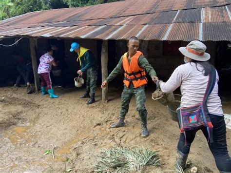 ผาเมือง ร่วมภาครัฐ เอกชน เร่งช่วยเหลือผู้ประสบภัยชายแดนเชียงราย ดราม่าไทยแลนด์