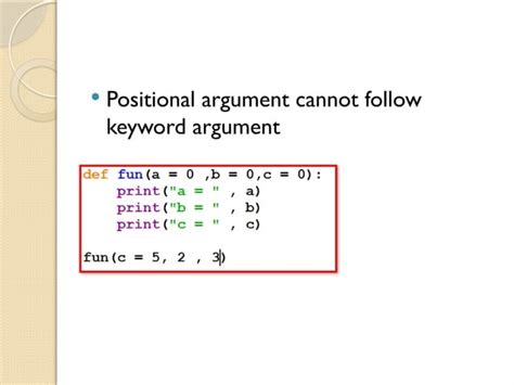 Functions Programming In Python Language Pptx