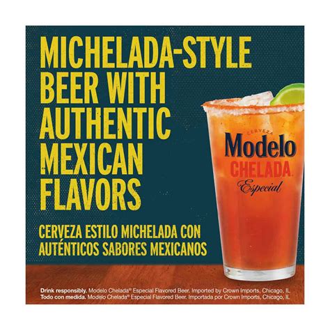Buy Modelo Chelada Especial Mexican Import Flavored Beer 24 Fl Oz Can