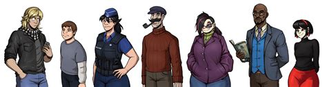 Characters Set 2 By Eliphusz On Deviantart