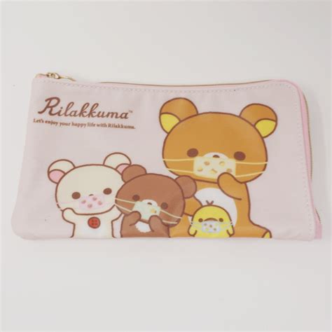 2021 Antibacterial Rilakkuma Mask Zipper Pouch Mary Bear