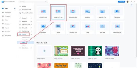 How To Create A Thank You Card EdrawMax Online
