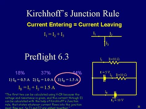 Physics 102 Lecture 06 Exam I Kirchhoffs Laws