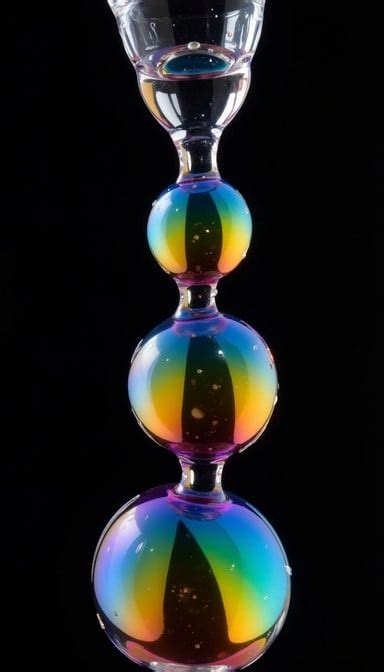 Free Prismatic Water Cascade Image Droplets Rainbow Prism