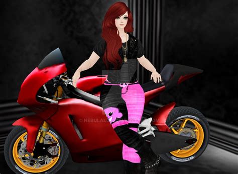 Bikergirl By Nebulalum On Deviantart