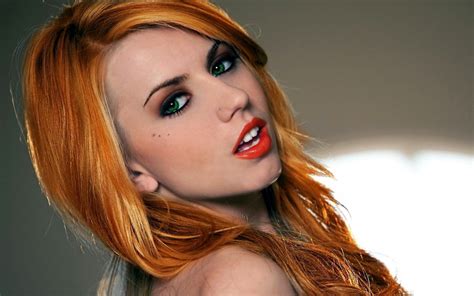 Redheads 1080p Models Lexi Women Belle Photomanipulations Hd