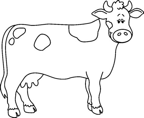 Free Black And White Cow Art Download Free Black And White Cow Art Png