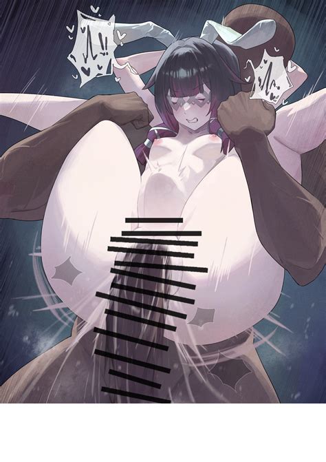 Rule 34 1boy 1girls Absurd Res Bangs Bar Censor Black Hair Breasts
