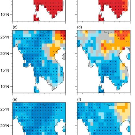 A Correlation Coefficients Of Summer June August Precipitation With