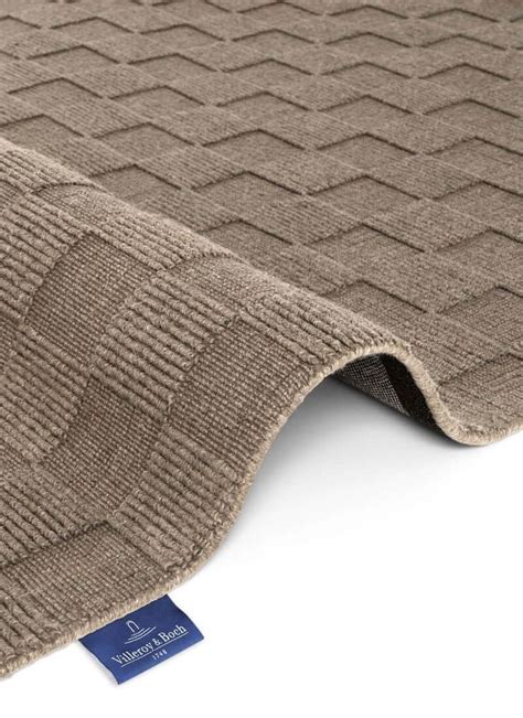 The Rugs Scala Handwoven Wool Rug Grey Beige Quality Comfort