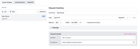 step 1 setup a basic gateway zuplo docs