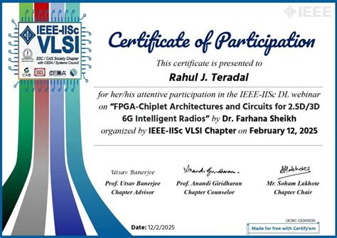 vlsi fpga 6g chipletdesign tech semiconductors ieee innovation