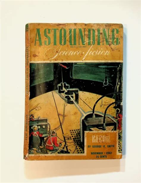 Astounding Science Fiction Pulp Digest Vol 32 3 Gd 1943 £1102 Picclick Uk