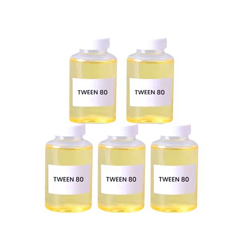 E433 Tweenr 80 Tween 80 Sorbitan Monooleate Ethoxylate