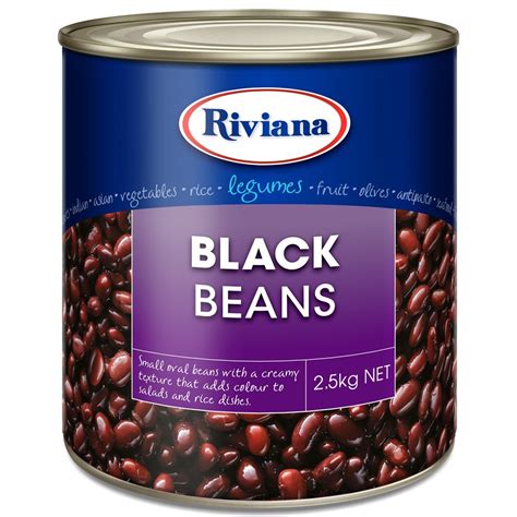 Beans Black Whole Tin A10 Vegetables Foodlink Australia Foodlink Australia