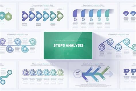 Steps Analysis Powerpoint Presentation Template Timeline Infographics Slides For Detailed Step