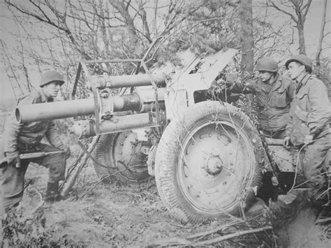 Gis From 3rd Battalion 334th Infantry Regiment Inspect One Of Eight