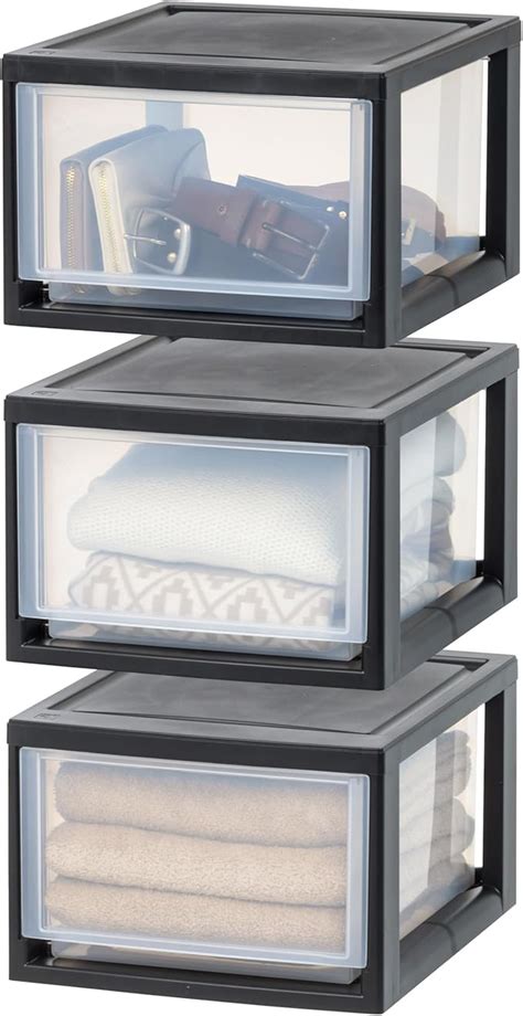 Iris Usa 145 Qt Plastic Drawer Storage Organizer Stacking