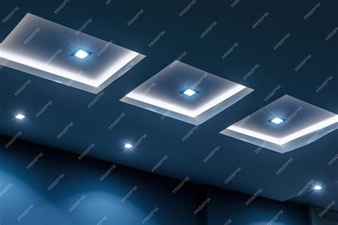 Recessed Ceiling Lights Providing Soft Diffused Glow For Modern