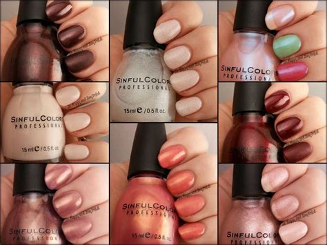 Sinful Colors Swatch Spam Sinful Colors Nail Polish Sinful Colors