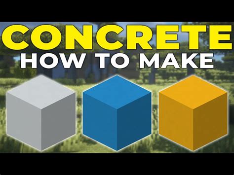 Minecraft Concrete Color Codes