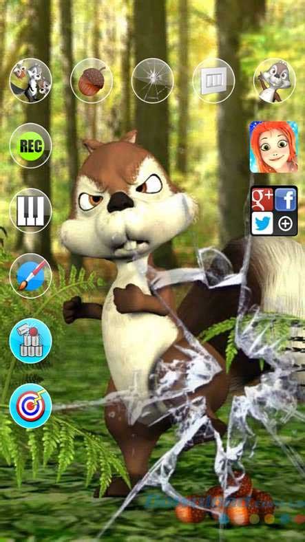 Talking James Squirrel Game Trò Chuyện Với Chú Sóc Lém Lỉnh
