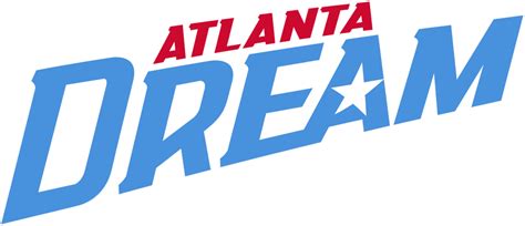 Atlanta Dream Logo Wordmark Logo Womens National Basketball