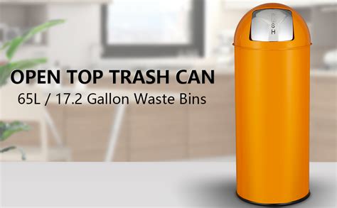 Merxeng 65l17 Gallon Heavy Duty Stainless Steel Tall