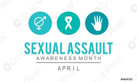 Sexual Assault Awareness Month Sexual Harassment Prevention Banner