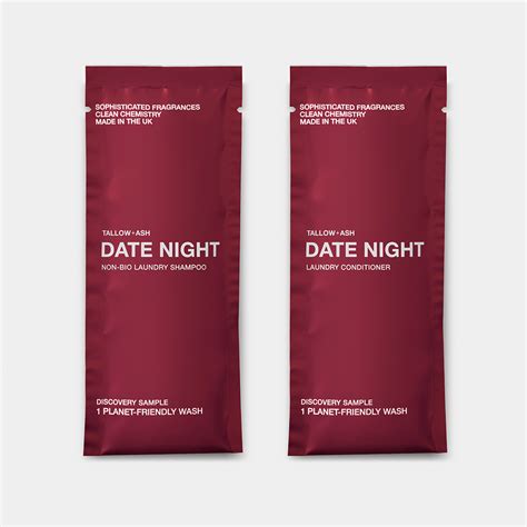 Date Night Laundry Shampoo Conditioner Sample