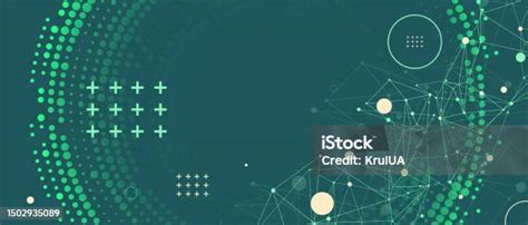 점과 선을 연결하는 하프톤 과학 배경 디지털 데이터 시각화 과학에 대한 스톡 벡터 아트 및 기타 이미지 과학 하프톤 0명