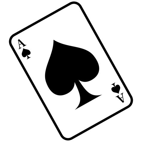 Ace Of Spades Playing Card 42712382 Png